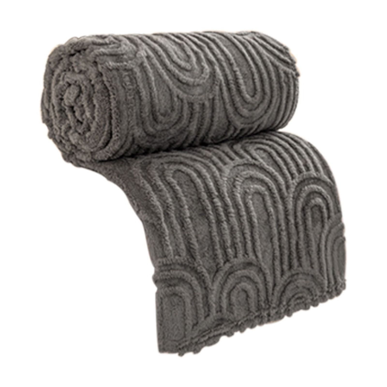 B 150X200Cm Elegant Roman Column Velvet Blanket With Strong Stitching ...