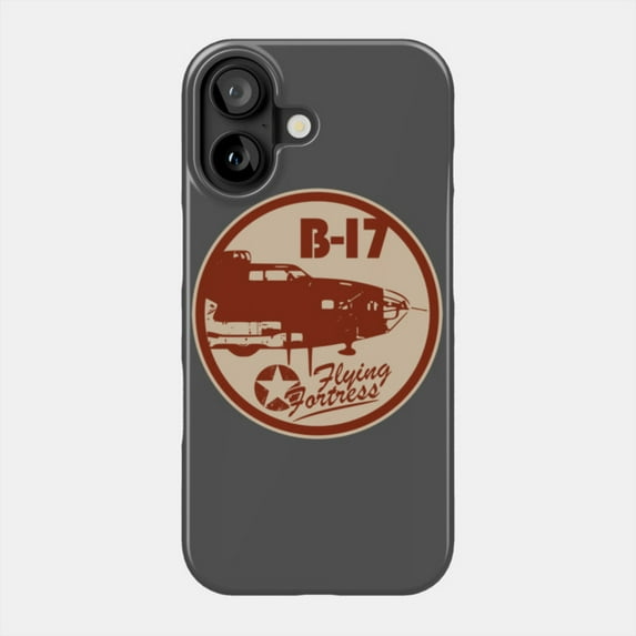 B-17 Flying Fortress WWII Bomber Case for iPhone 11,12,13,14,15,16,17 ...