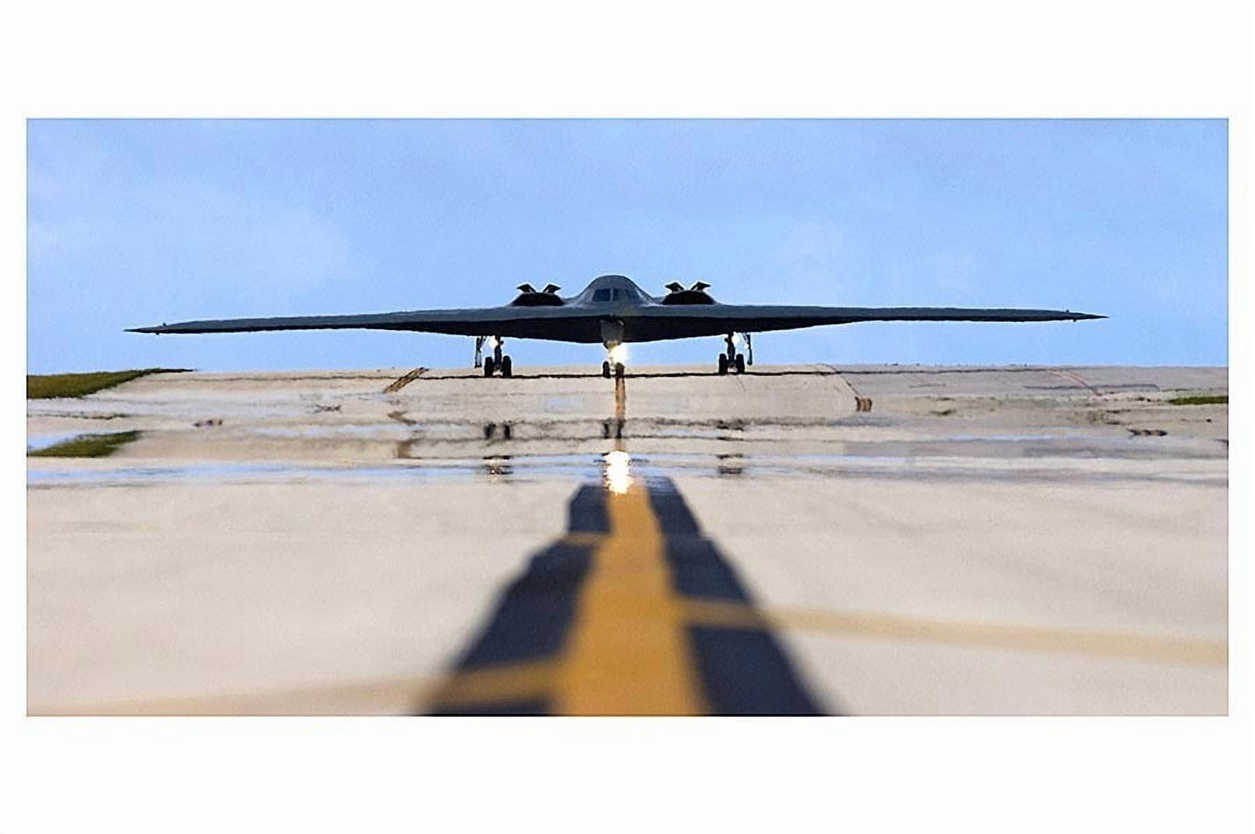B-2 Spirit Stealth Bomber Taxiing - 20x30 Inch Laminated Aviation ...