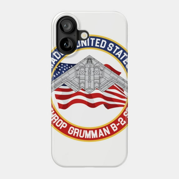 B-2 Spirit Stealth Bomber Themed Case for iPhone 11,12,13,14,15,16,17 ...