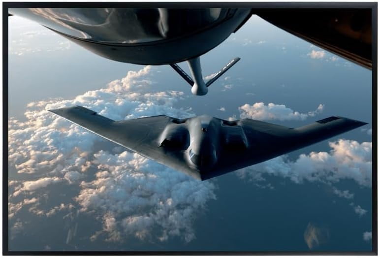 B-2 Spirit Stealth Bomber Wall Art – Military Aviation Poster Set (3 ...