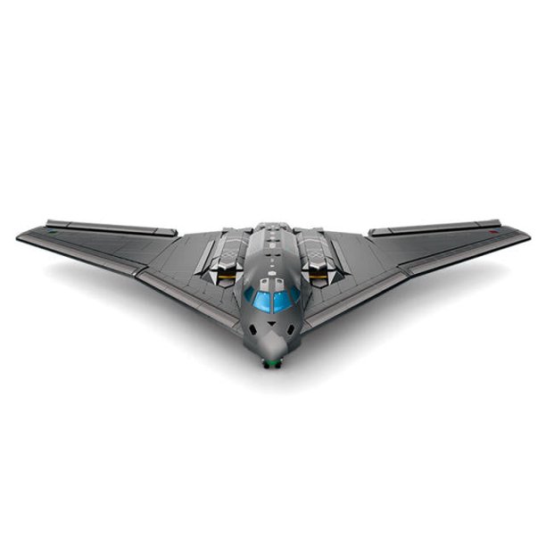 B-2 Stealth Ghost Bomber Building Blocks Military Fighter Jet Model ...