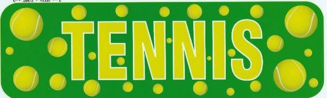 B-20-22: Tennis Bumper Stickers window decal sticker car decals tennis ...