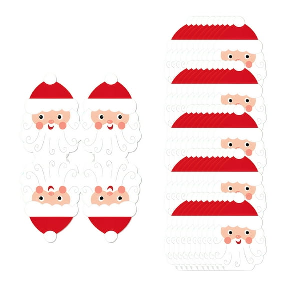 B 20 Pieces Christmas Paper Napkins 3 Ply Disposable Santa Claus Tree ...
