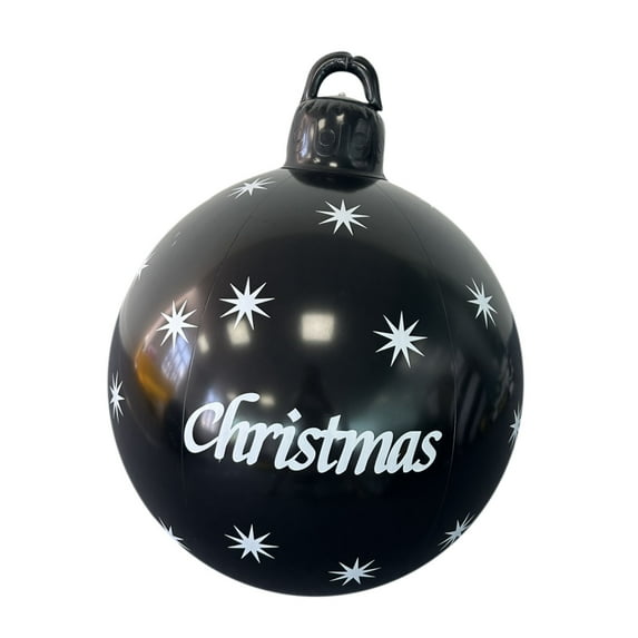 B 2024 Christmas Decoration Ball 60Cm 23.6Inch Outdoor Inflatable ...