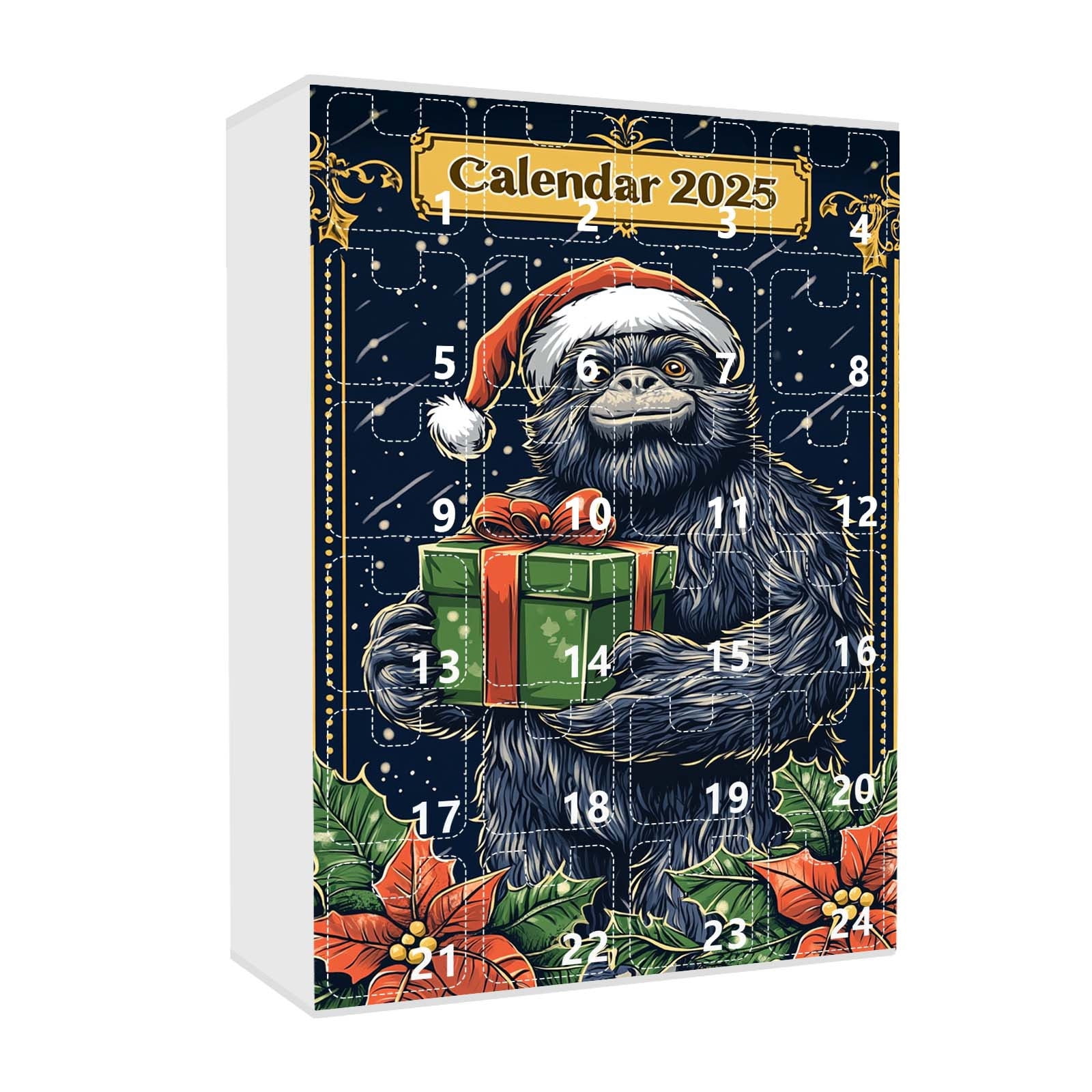 B 2025 Christmas Countdown Calendar With 24 Surprise Gifts 2D Dolls ...