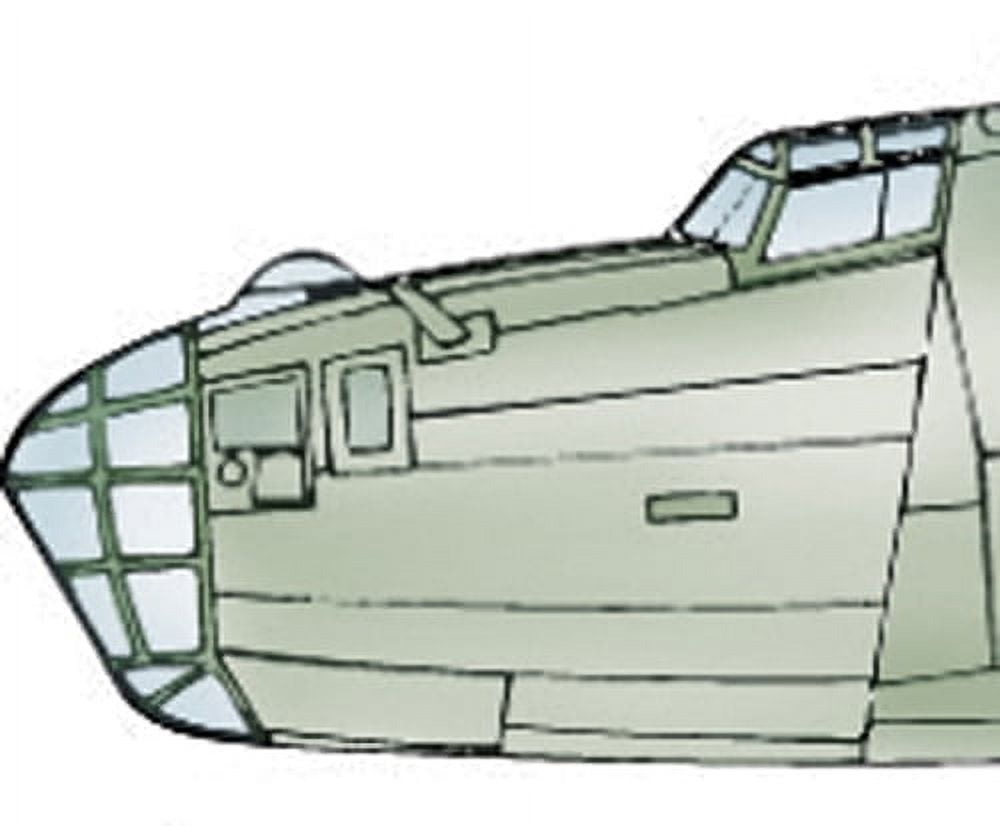 B-24 D Vacuform Nose and Canopy for Monogram (1/48 model kit accessory ...