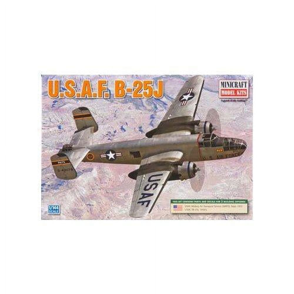 B-25J 1/144 Scale Plastic Model Kit Minicraft - Walmart.com