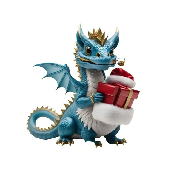 B 2D Christmas Dinosaur Series Ornament For Xmas Tree Hanging Decor ...