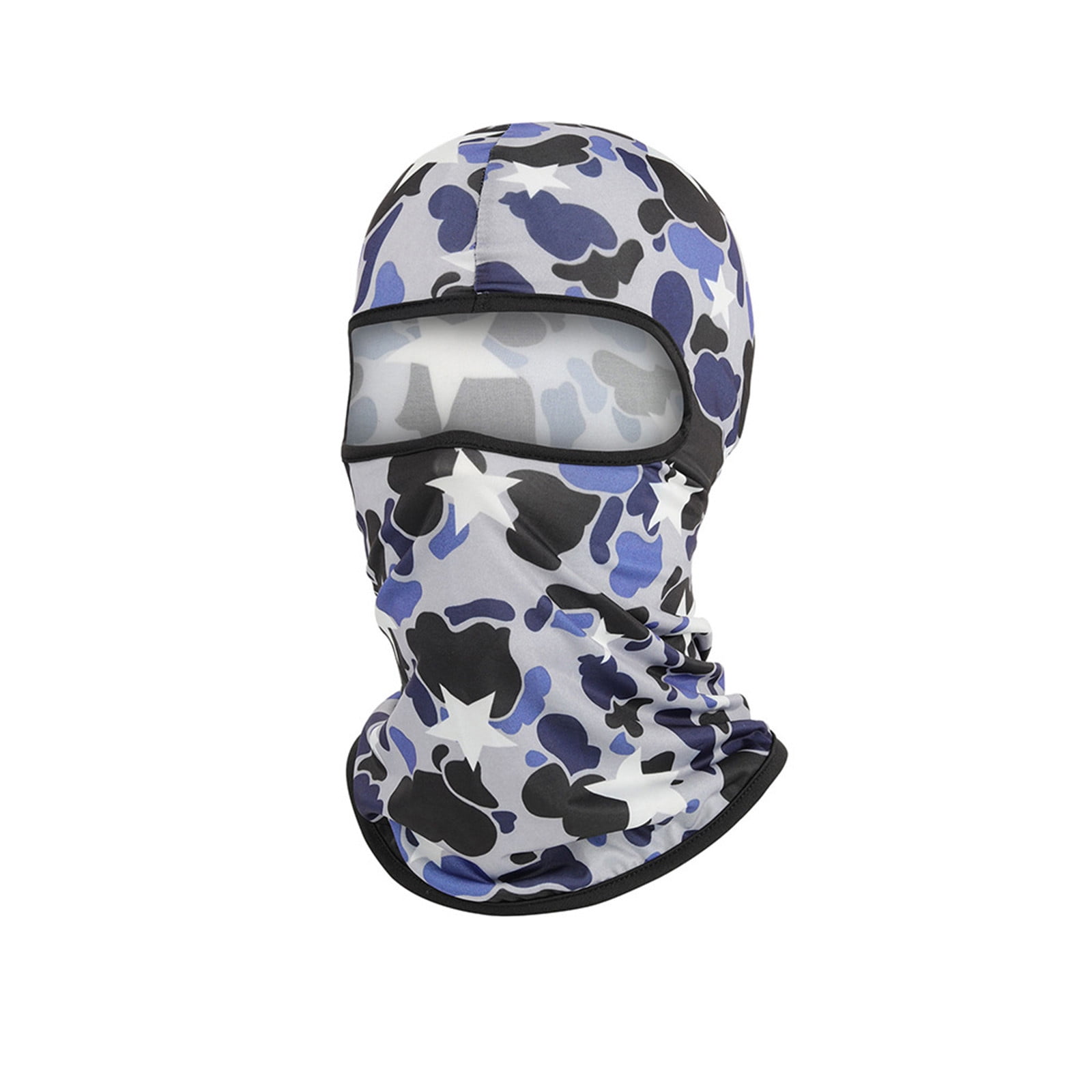 B-361 Blue Men'S And Women'S Outdoor Cycling Face Masks Windproof ...