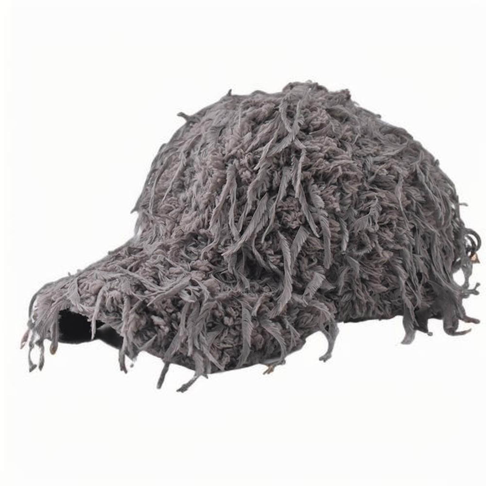 B-471 Gray Men'S And Women'S Nagasu Lamb Wool Chicken Baseball Cap Warm ...