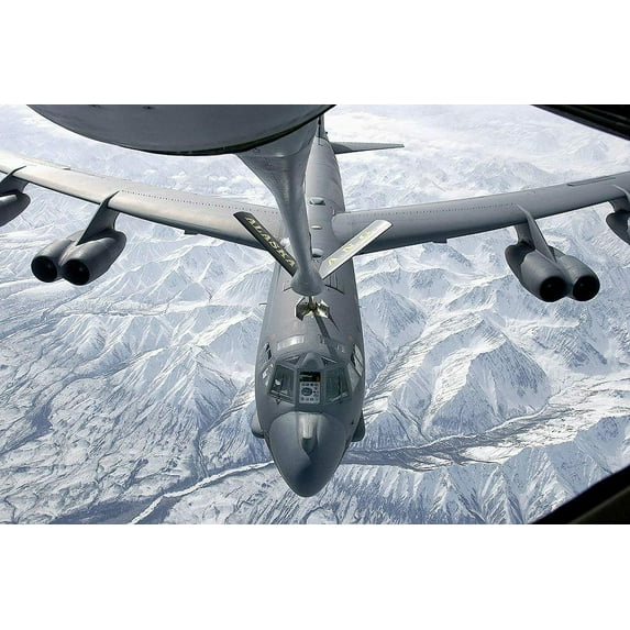 B-52 / B-52H Stratofortress Air Force Style - A - 20x30 Inch Laminated Aviation Poster ...