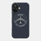 B-52 Peace The Old Fashioned Way Case for iPhone 11,12,13,14,15,16,17 ...