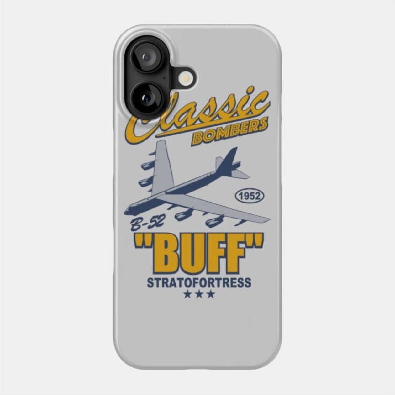 B-52 Stratofortress BUFF Bomber Case for iPhone 11,12,13,14,15,16,17 ...
