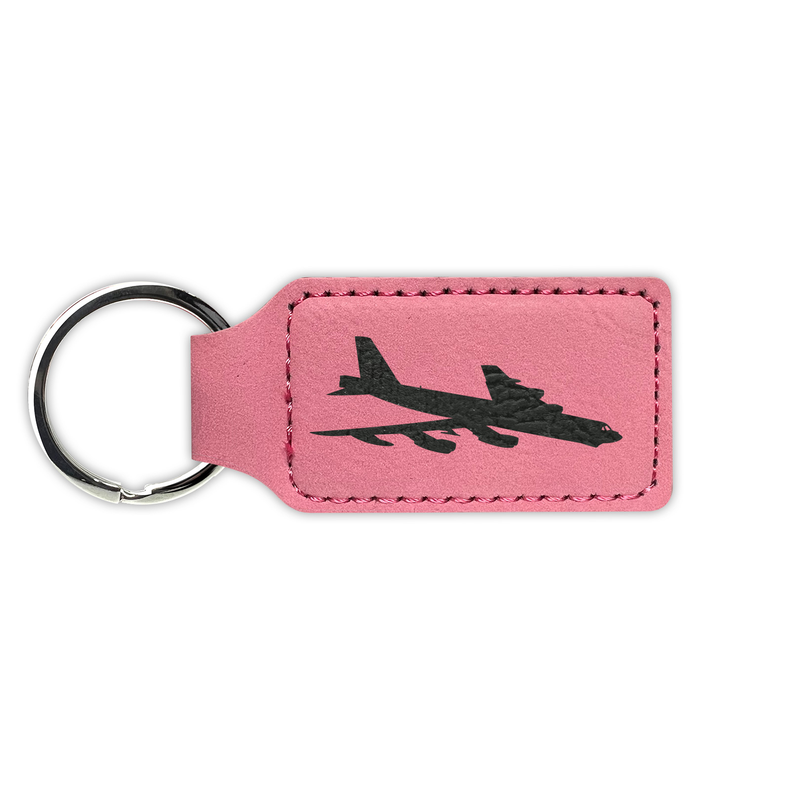 B-52 Stratofortress Keychain Leatherette Rectangle - Laser Engraved - Many Colors - Key Chain ...