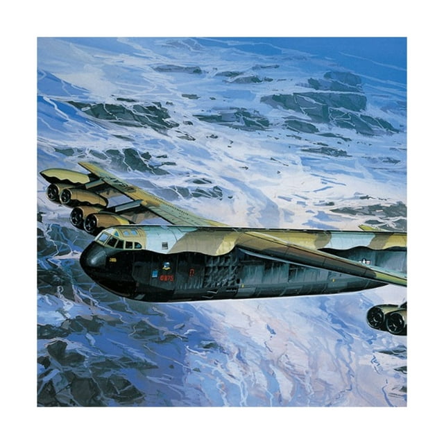 Academy 12632 Boeing B-52D Stratofortress 1/144 Scale Plastic Model Kit ...