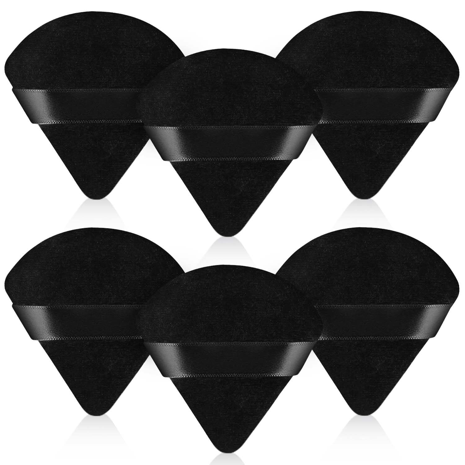 B 6-Piece Powder Puff Face Triangle Set - Triangle Powder Puff Soft ...