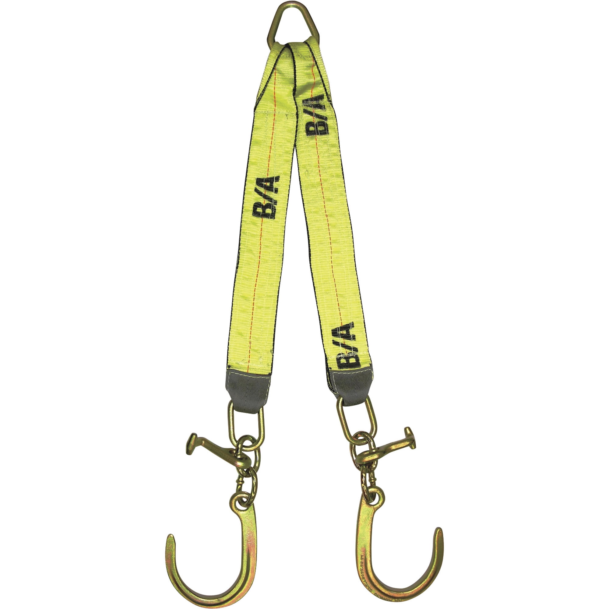 B/A Products V Straps with Hooks, Strap w/ 30in. Legs; 8in. J & T Hooks ...