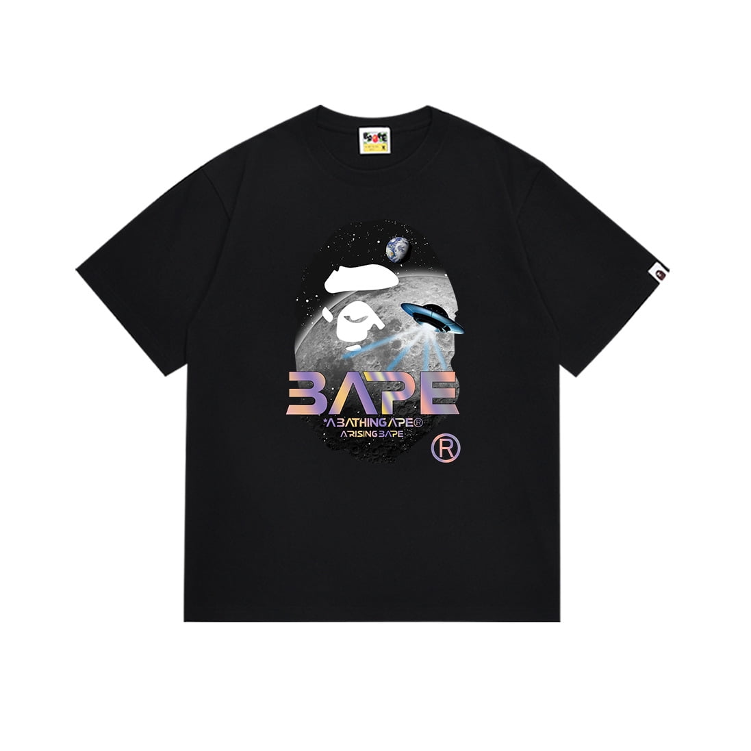 B-APE Men and Women Ape Shirt Paired with The Same Ape Fun Pattem ...