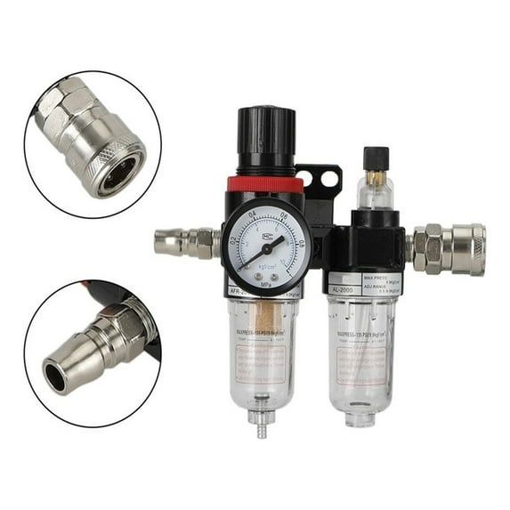 B Air Compressor Filter, Regulator Valve, - Walmart.com