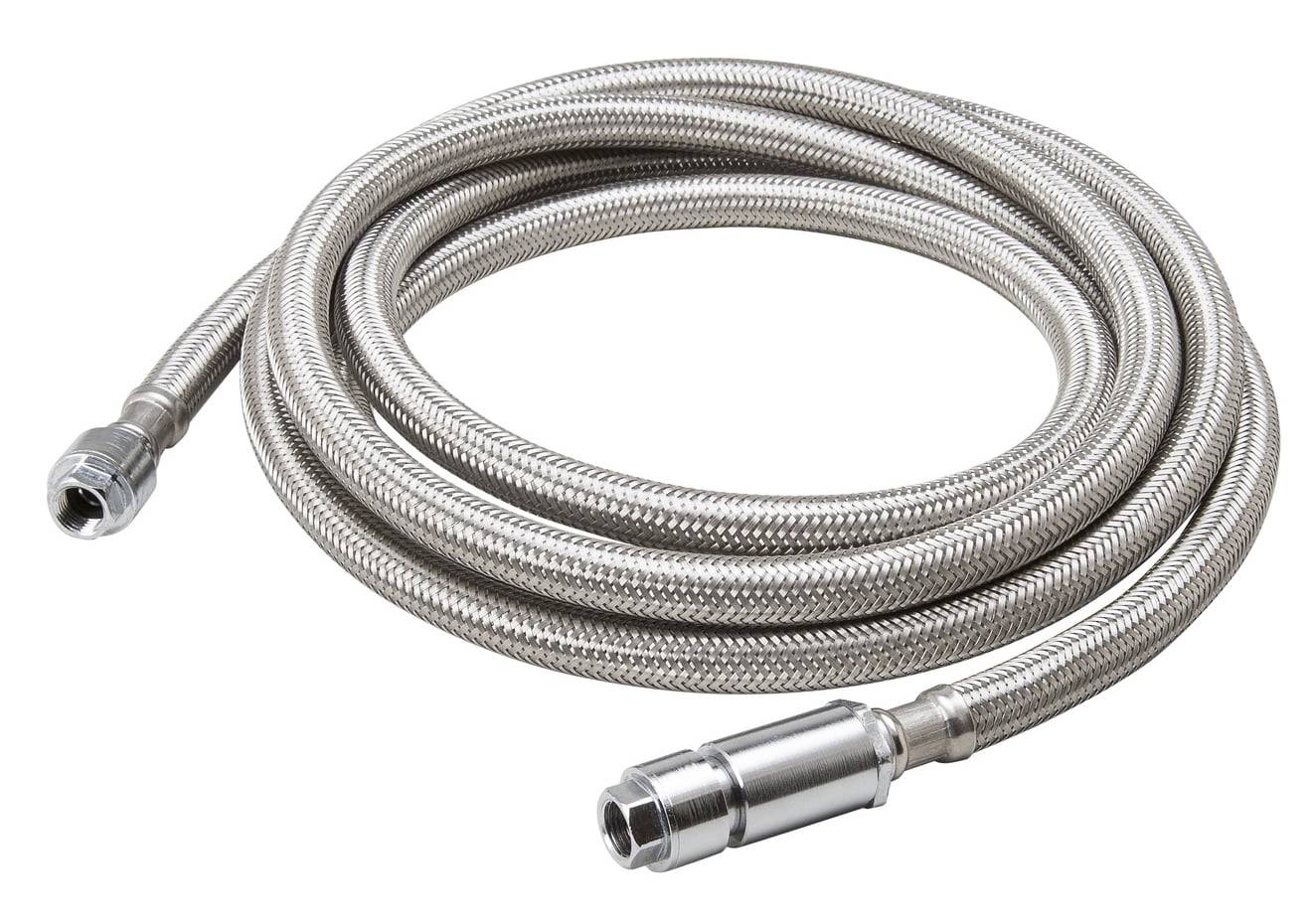 B And K Industries 496-922EF 1/4" X 120" Braided Stainless Steel Sure ...