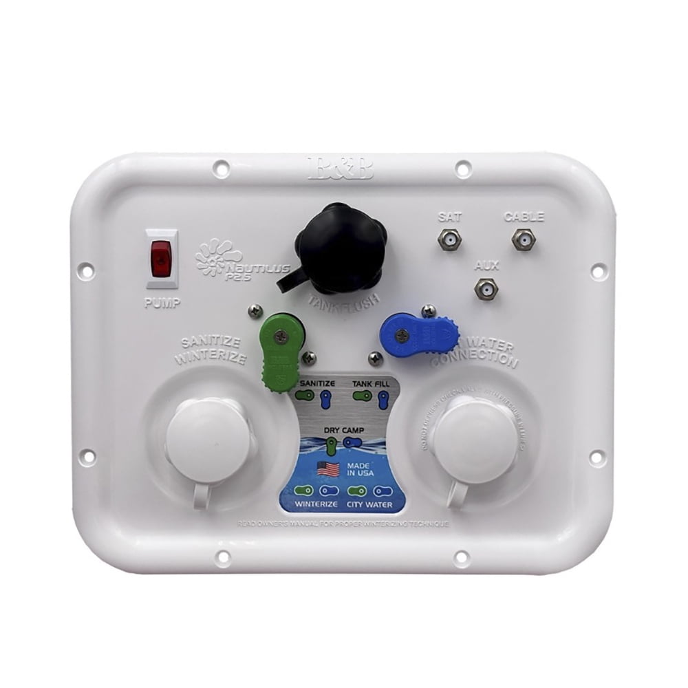 B&B Molders 94345 Nautilus P4 H2O Fresh Water System, Polar White ...