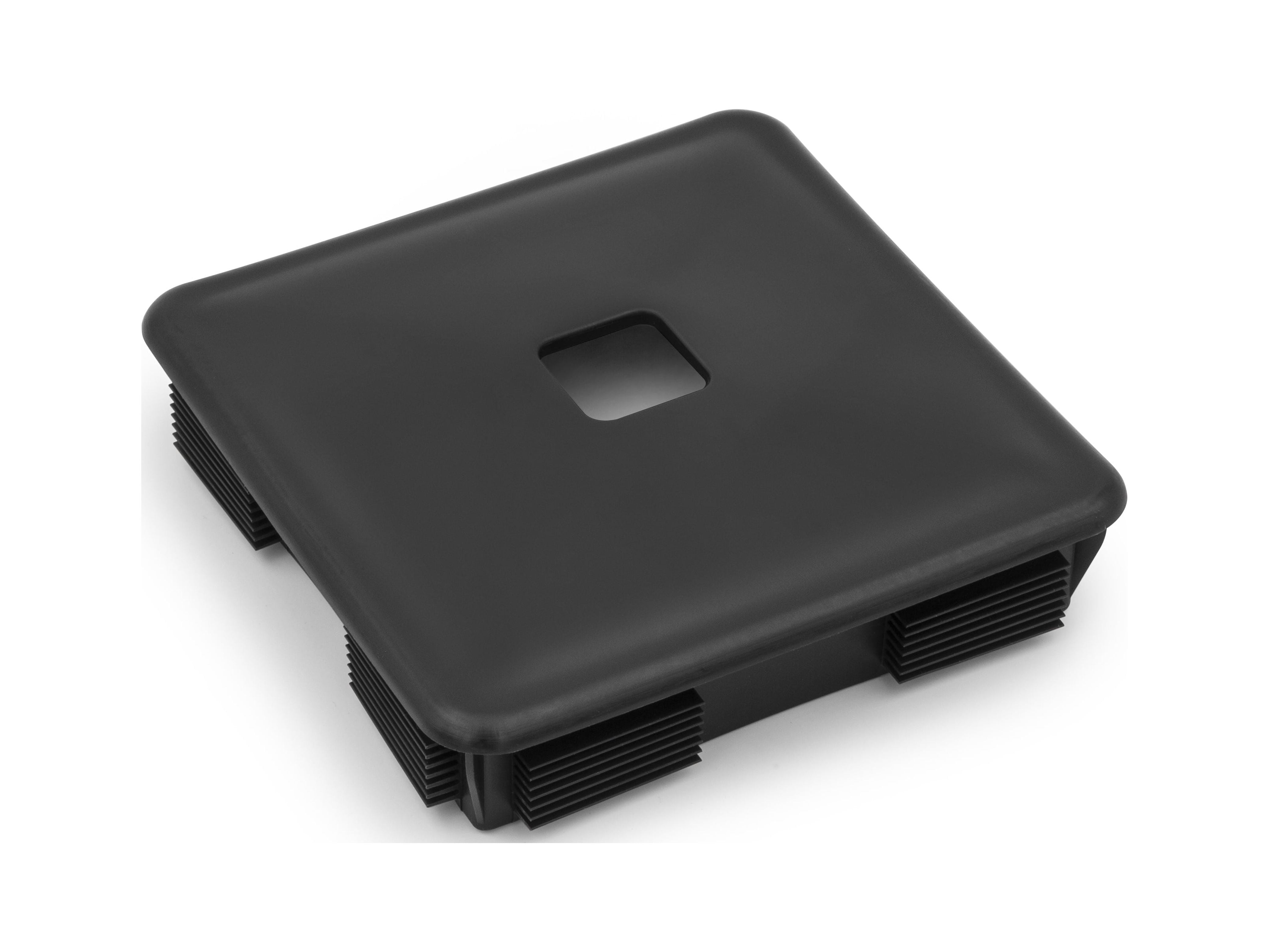 B&B Molders Black 4 Inch Bumper Plug Endcap Plug With Tabs RV Camper ...