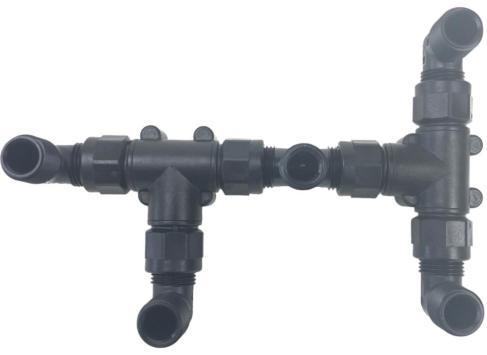 B&B Molders Dual Diverter Valve #31 for RV Nautilus System - Walmart.com
