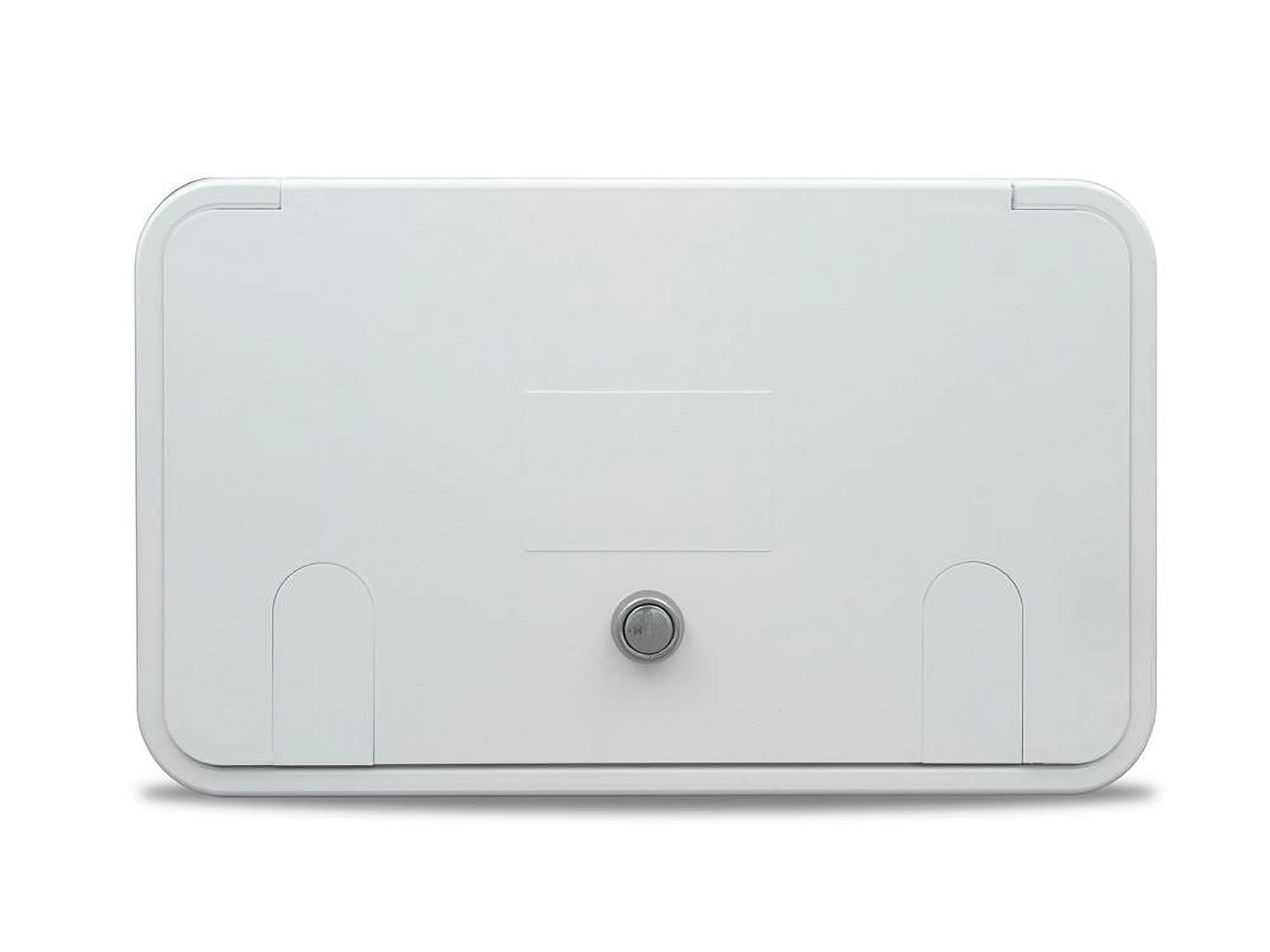 B&B Molders Multi-Purpose Hatch with 2 Vermin Doors, Key Lock, Polar ...