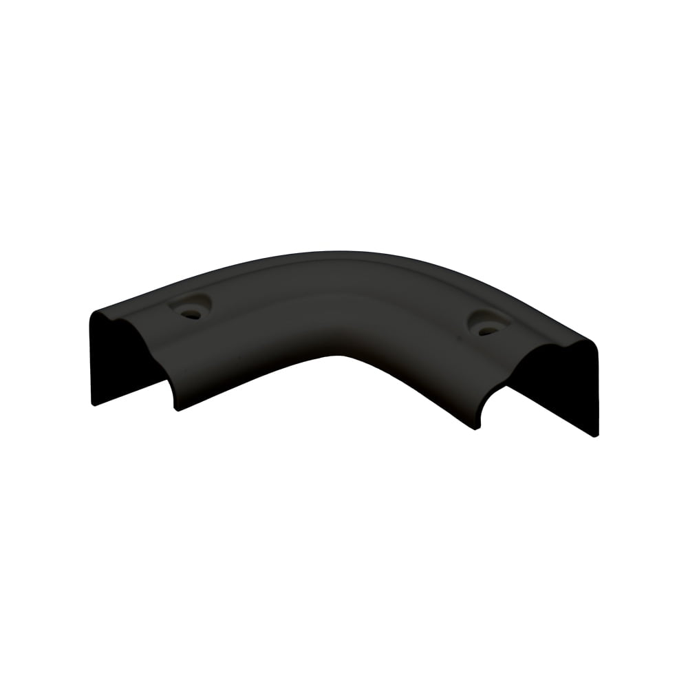 B&B Molders RV 2" Radius Top Rear Corner Extrusion Cover, Black ...