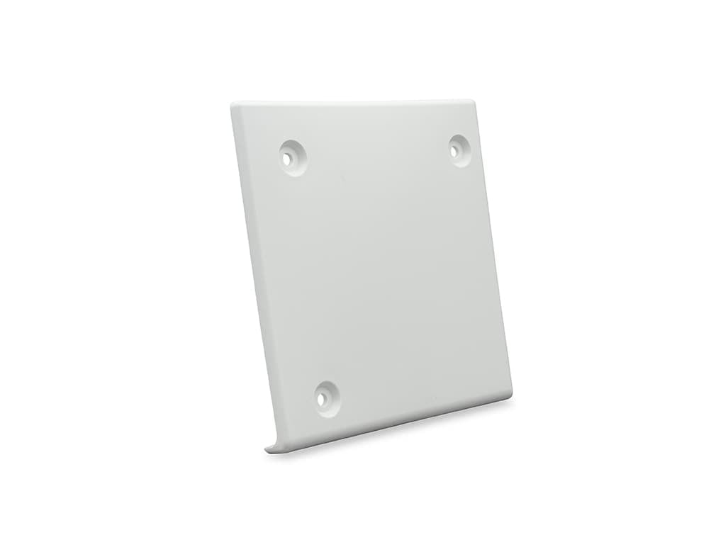 B&B Molders RV 4-3/4" Square Slide-Out Extrusion Cover, Polar White ...