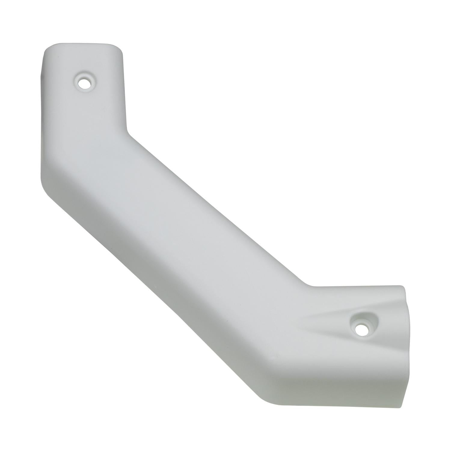 B&B Molders Bottom Left Corner Angled Extrusion Cover, White - Walmart ...