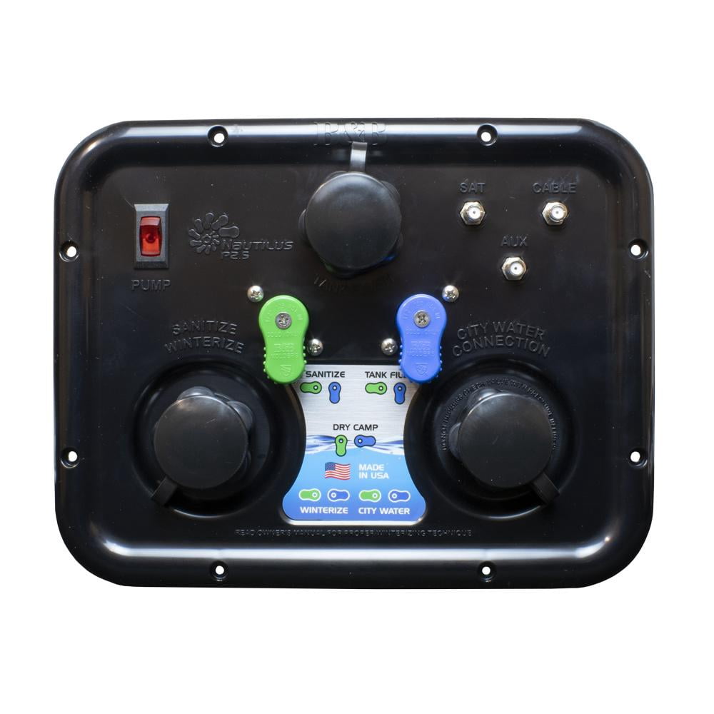 B&B Molders RV Nautilus P2.5 H2O System, Black - Walmart.com