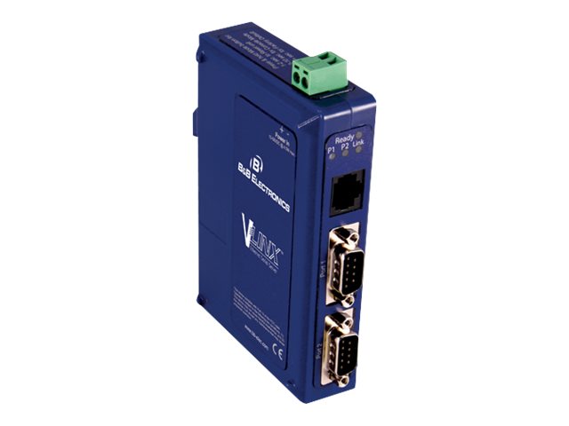 B&B Vlinx Ethernet Serial Server VESR902D - Device server - 100Mb LAN ...