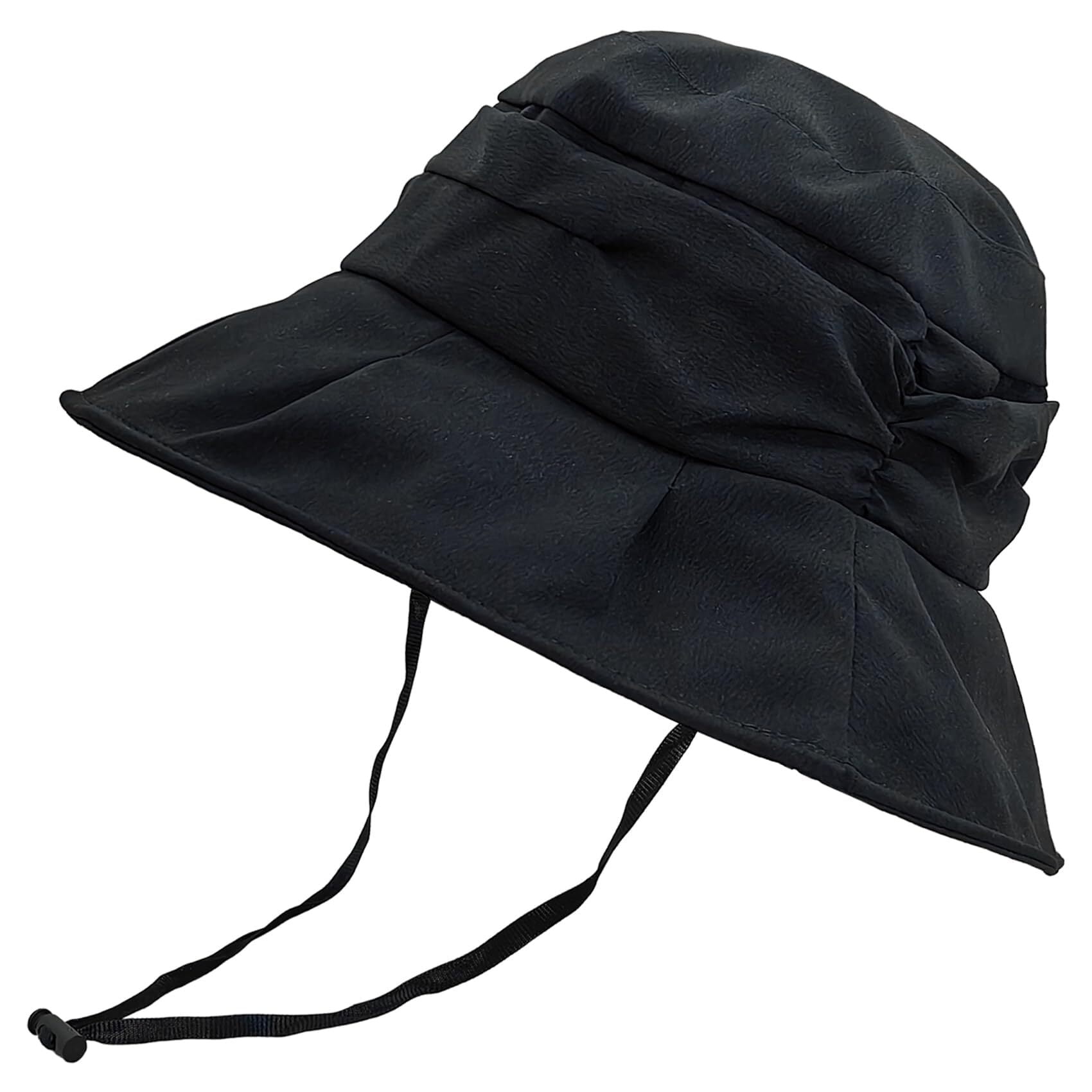 B Beach Hats for Women Folding, Wide Brim Bucket Cap Sun Protection ...