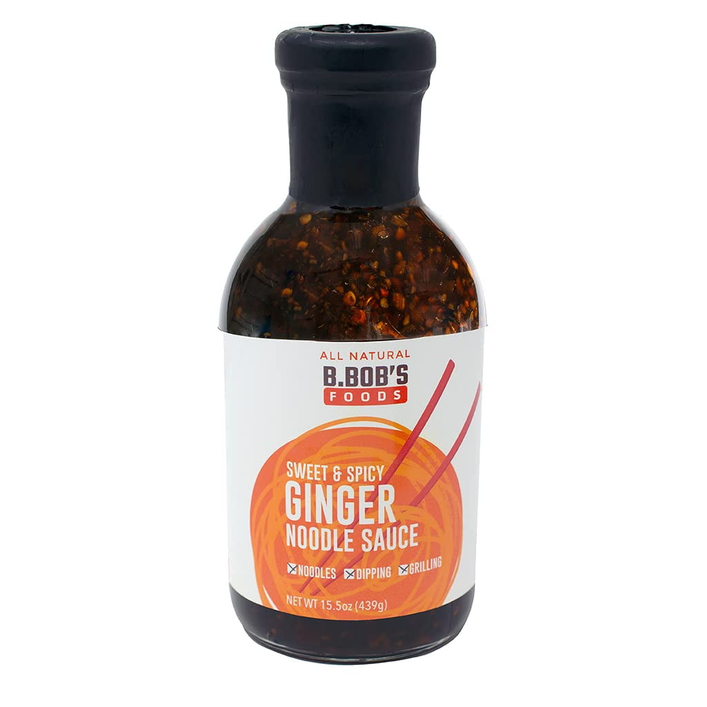 B.Bob's Sweet & Spicy TGF4 Ginger Noodle Sauce (1Pack) - Asian inspired ...