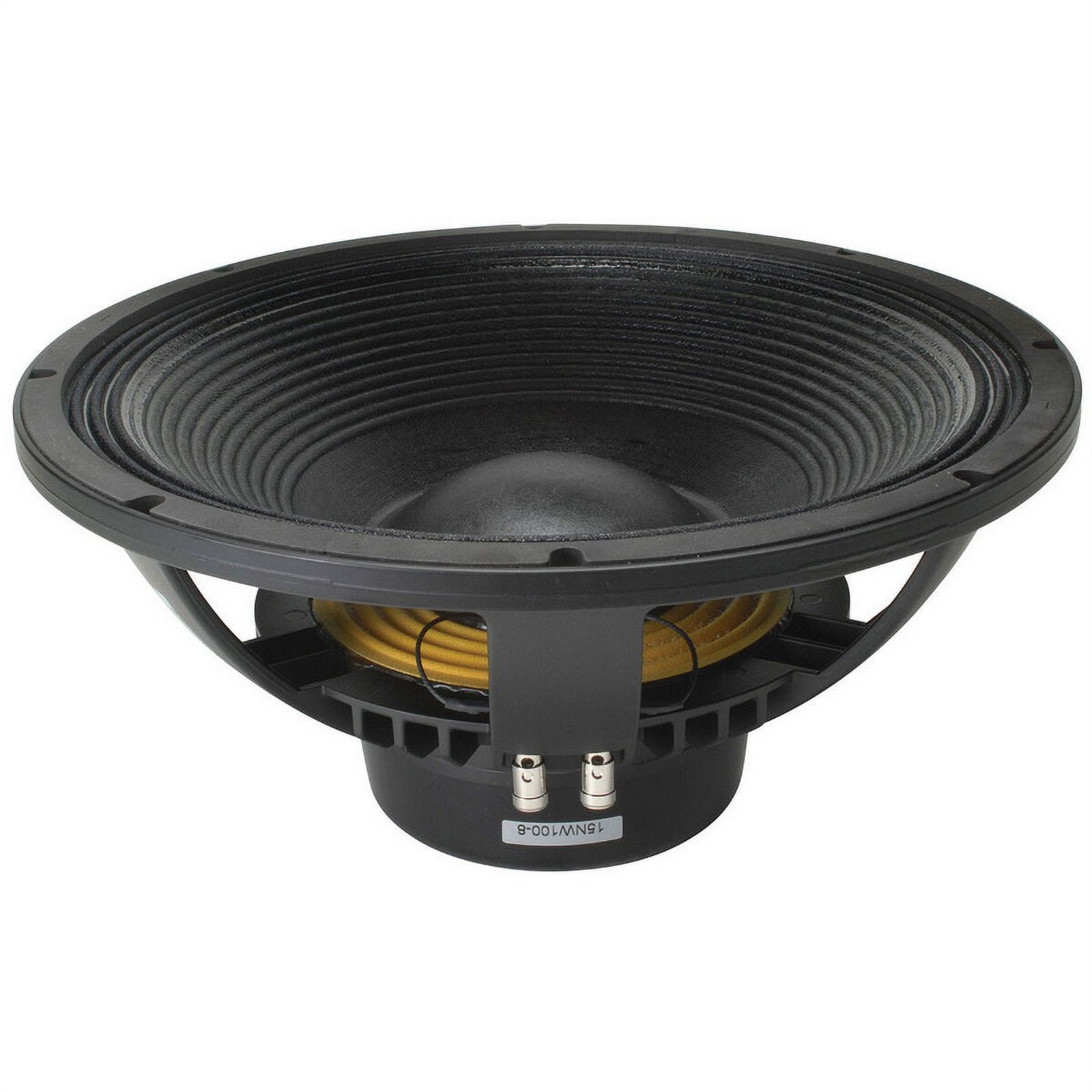 B&C 15NW100 15" Neodymium Subwoofer Speaker Driver - Walmart.com