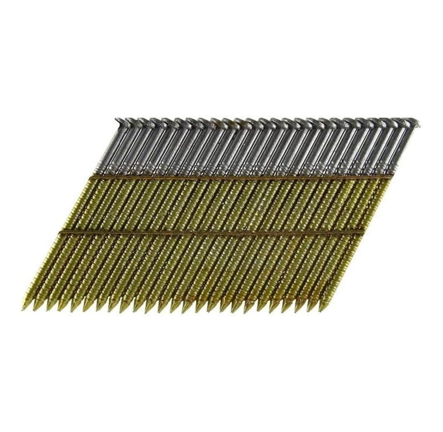 B&C Eagle A2X113HDR/28 2" x 0.113 28-Degree Hot-Dipped Galvanized Ring Clipped Head Strip Wire ...