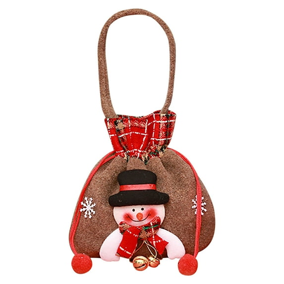 B Christmas Bag Childrens Gift Bag Kindergarten Candy Bag Christmas Eve ...