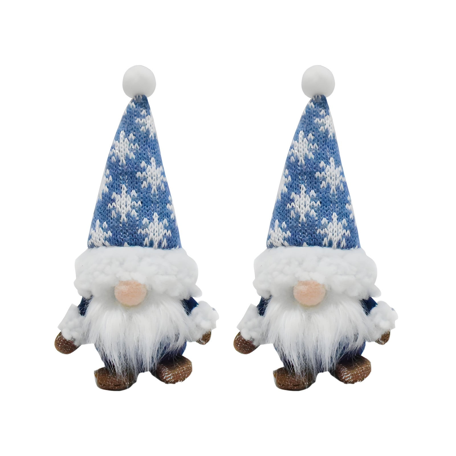 B Christmas Dwarf Doll Decoration With Rudolf And Snowflake Designs For ...