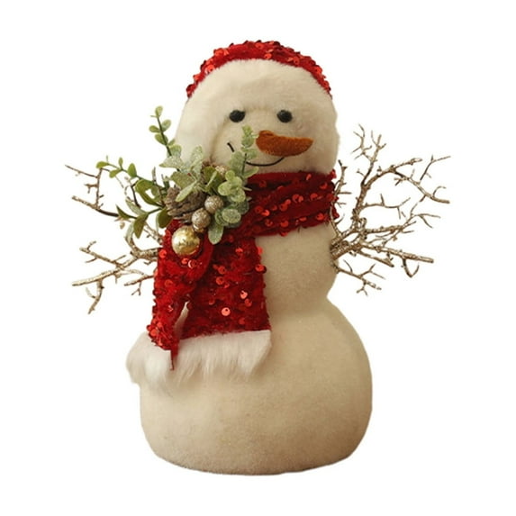 B Christmas Figurine Set Including Snowmen, Santa, Reindeer, Squirrels ...