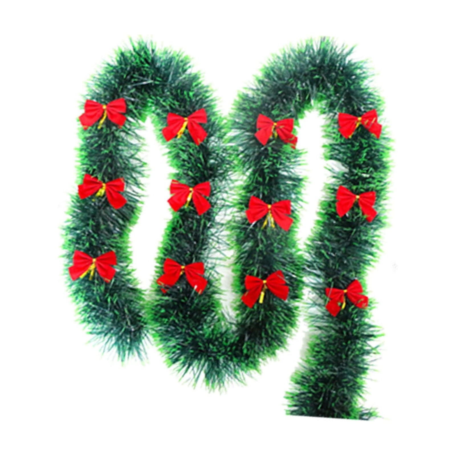 B Christmas Party Confetti Streamers 2 Pack With 12 Bows, Green Color ...