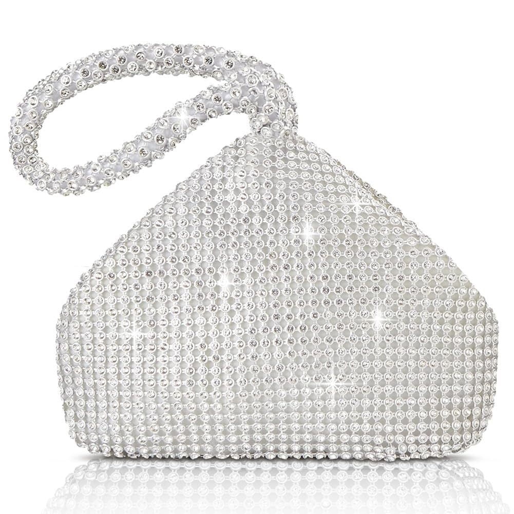 B Clutch Bags for Women, Suede Envelope Formal & Evening Handbags, V ...