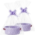 B Cotton Rope Woven Gift Basket, Handmade Storage Bin with Packaging ...