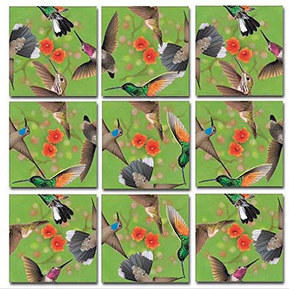 B. Dazzle - Hummingbirds 9 Piece Scramble Square Puzzle - Challenging ...