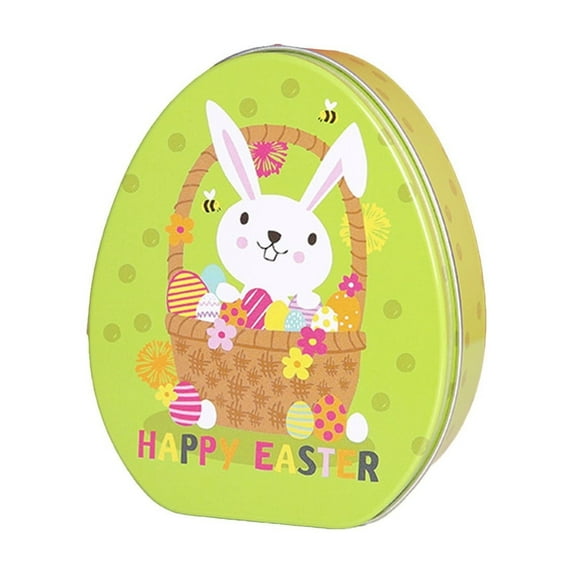 B Easter Candy Storage Box Gift Packaging Holiday Snack Container With ...