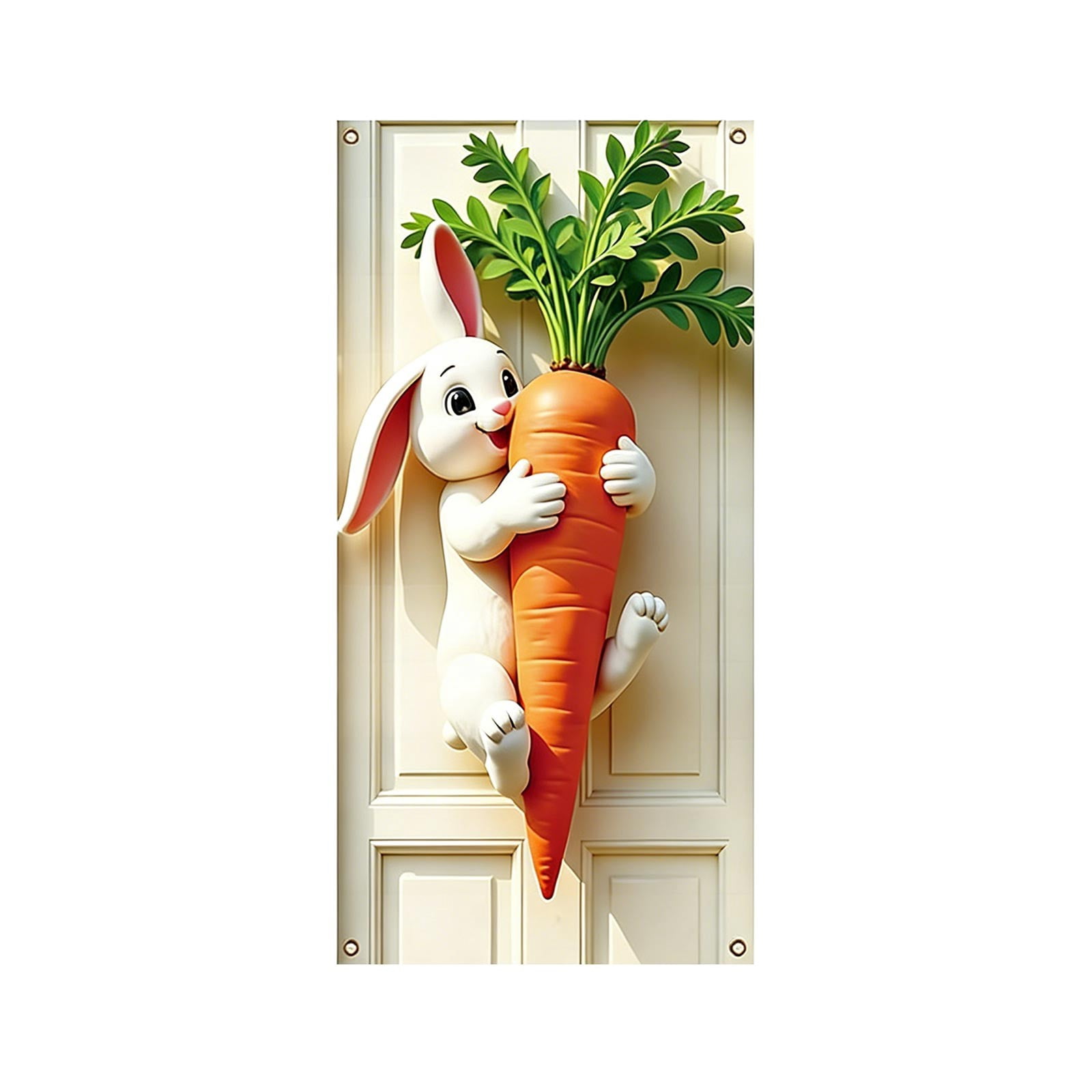 B Easter Door Cover Decoration B 35X72 Inch Polyester Door Curtain With ...