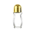 B Empty Glass Roller Bottles With Plastic Roller Deodorant Leakage ...