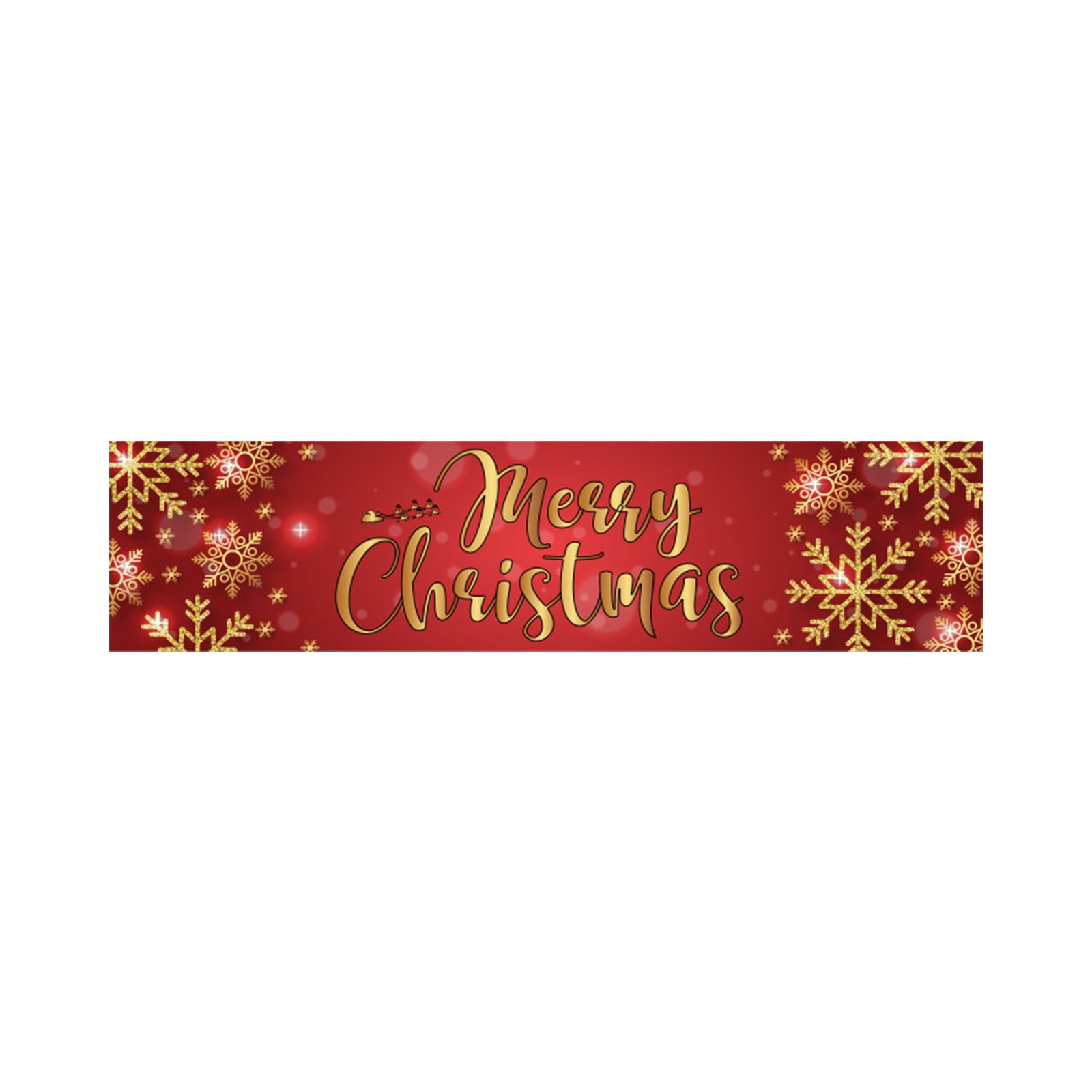 B Extra Large Outdoor Christmas Banner Design B Nineteen Point Six ...