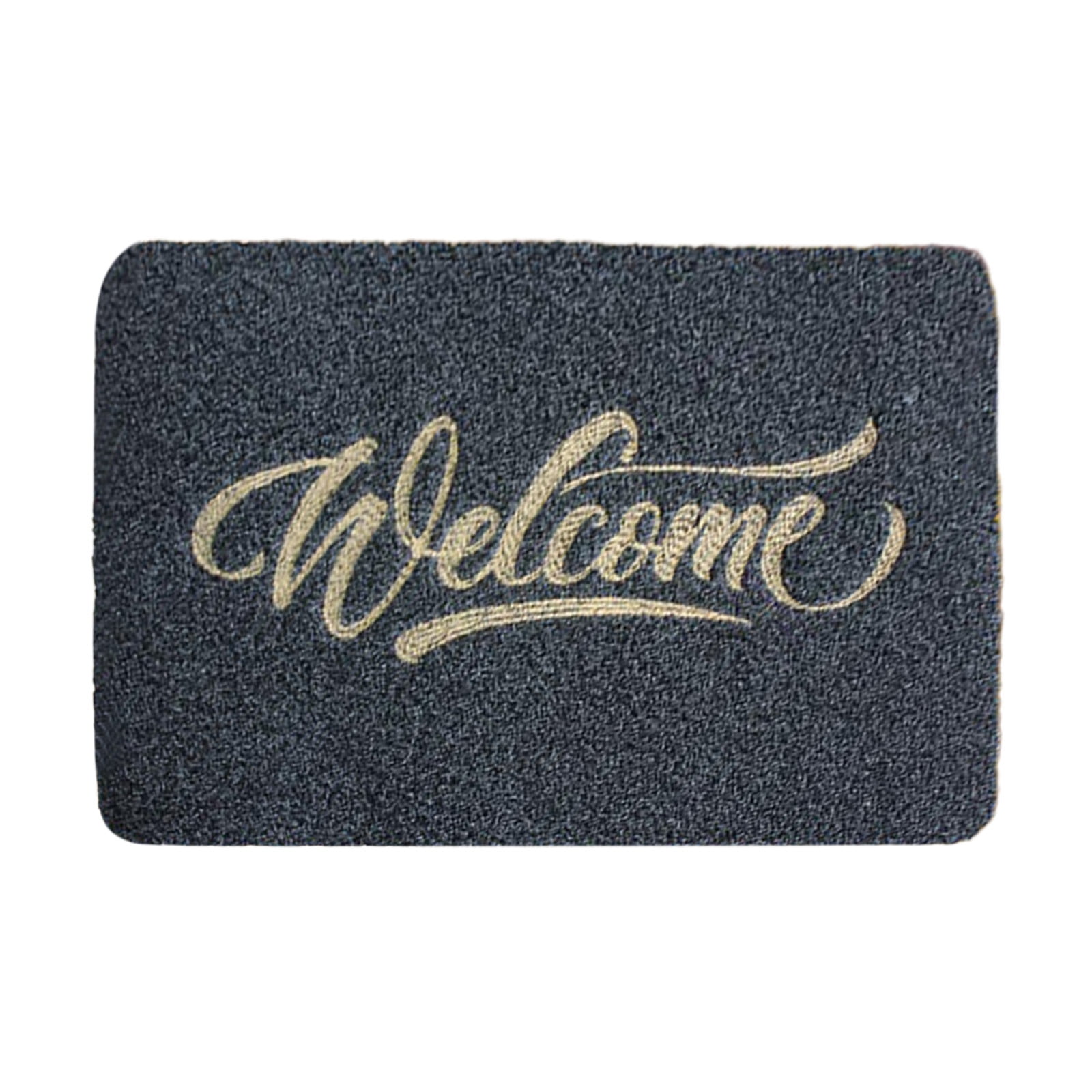 B Faux Grass Doormat Welcome Mat Scraping Mud Dirt Removal Entryway ...